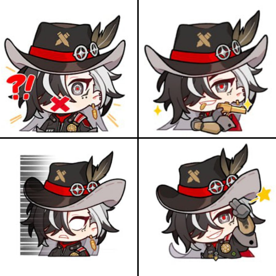 Official Boothill Chibis 🤠 Honkai: Star Rail | HoYoLAB