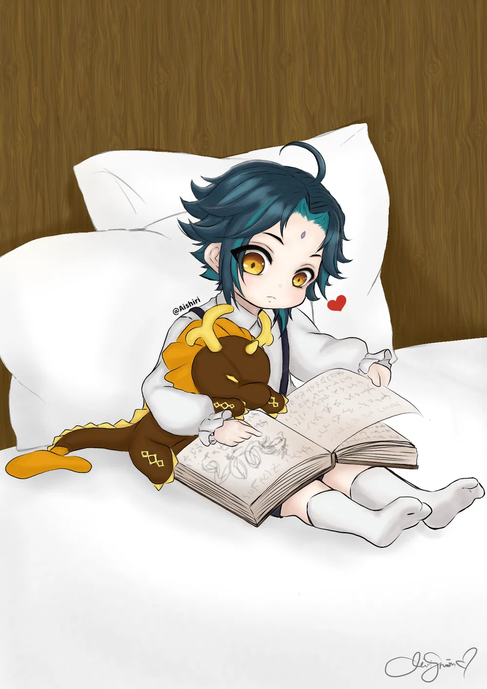 xiao as a child Genshin Impact | HoYoLAB