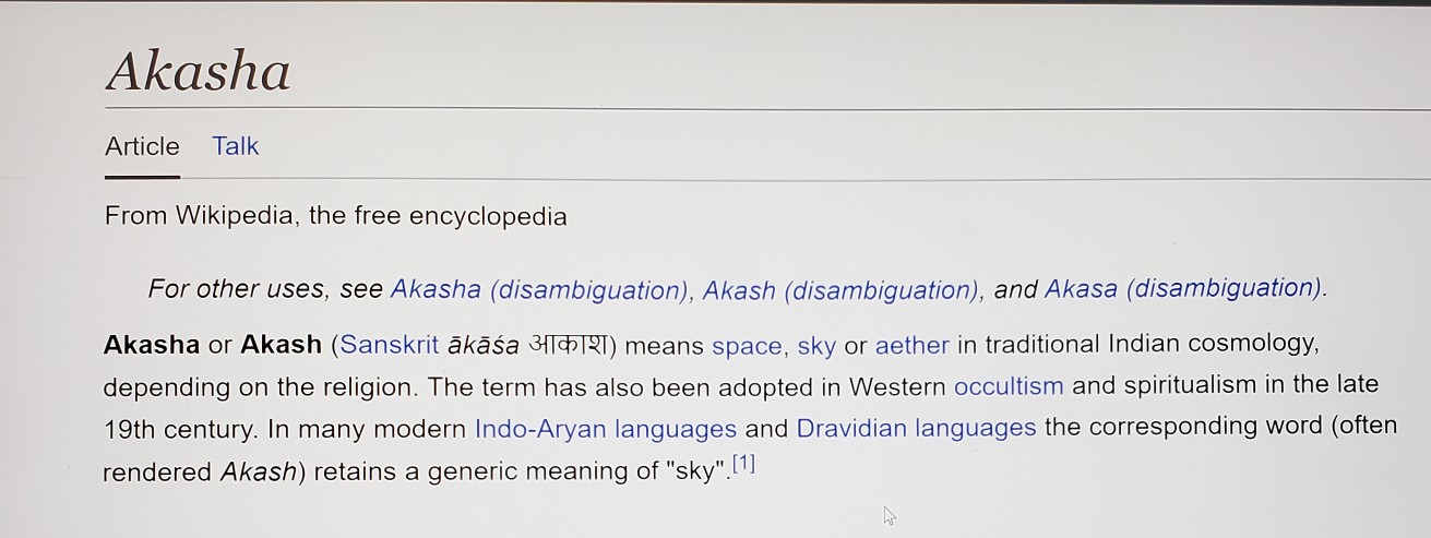 Akasha means Aether in Sanskrit Genshin Impact | HoYoLAB