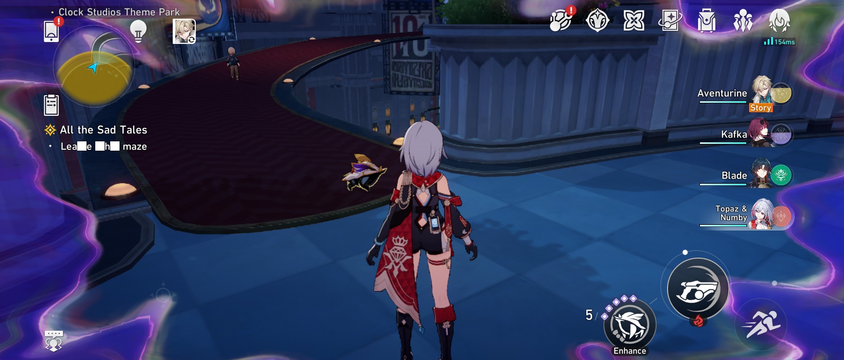 Topaz latest report : "Numby won't go inside the maze.. this maze is ...