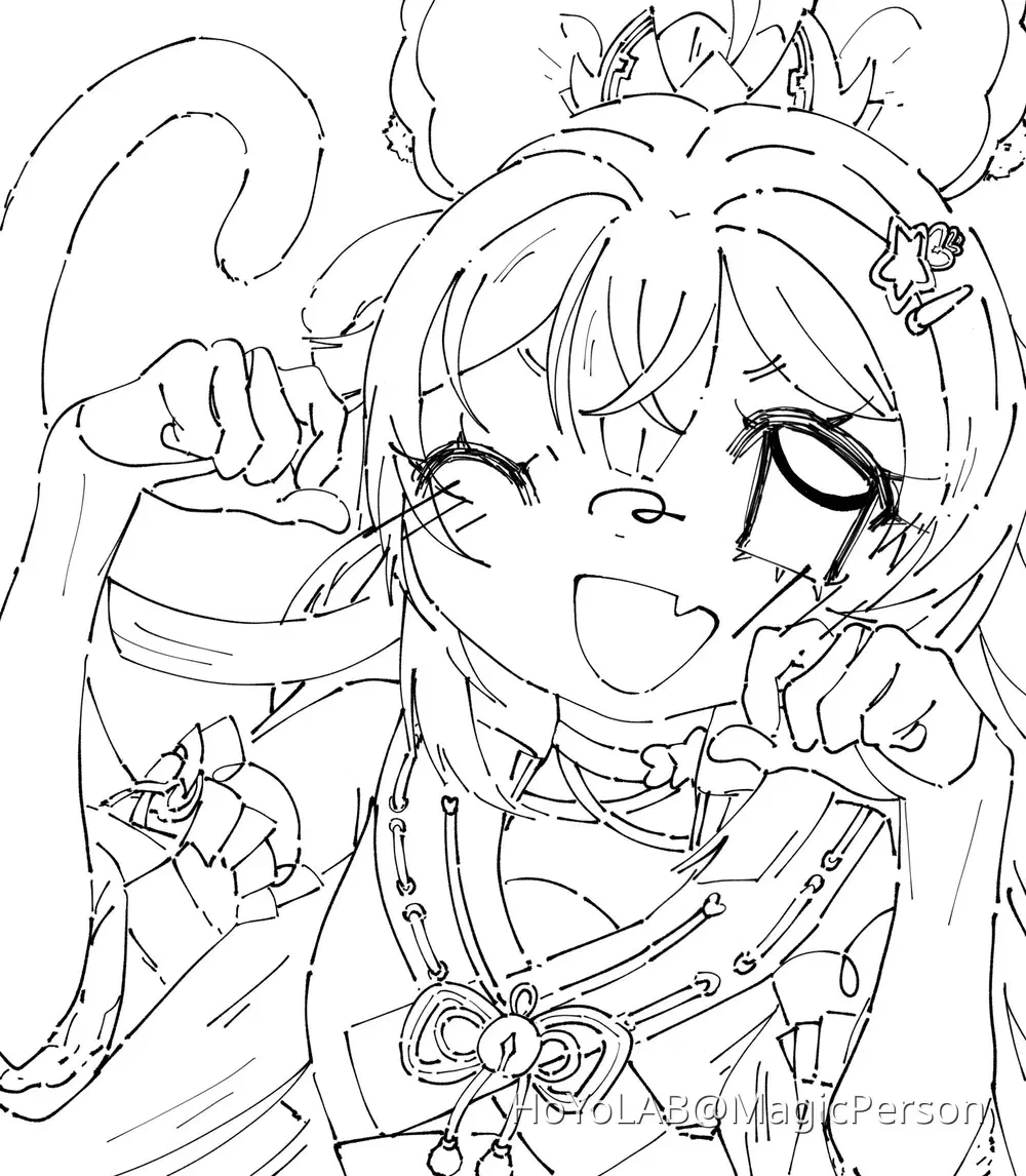 glitter force coloring pages printables