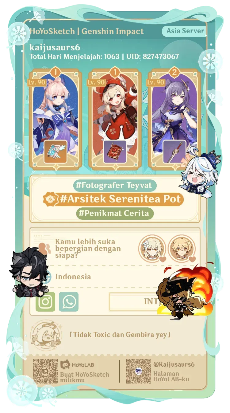 INTJ apaan ges😭😭 Genshin Impact | HoYoLAB