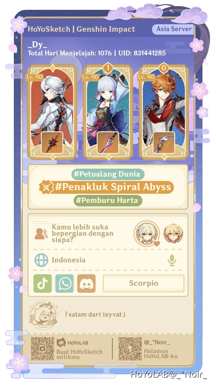 ada2 aja Genshin Impact | HoYoLAB