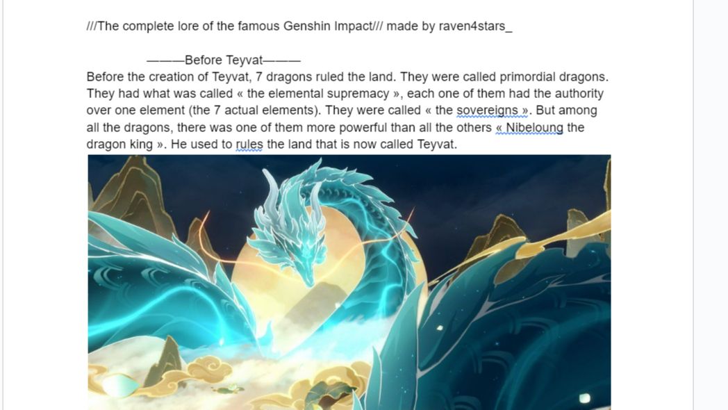 Genshin Summary Genshin Impact | HoYoLAB