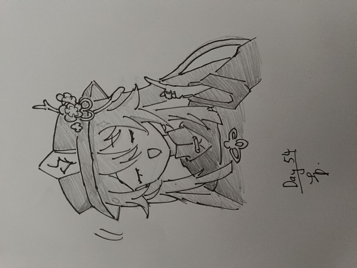 My Hutao drawings #33 Genshin Impact | HoYoLAB