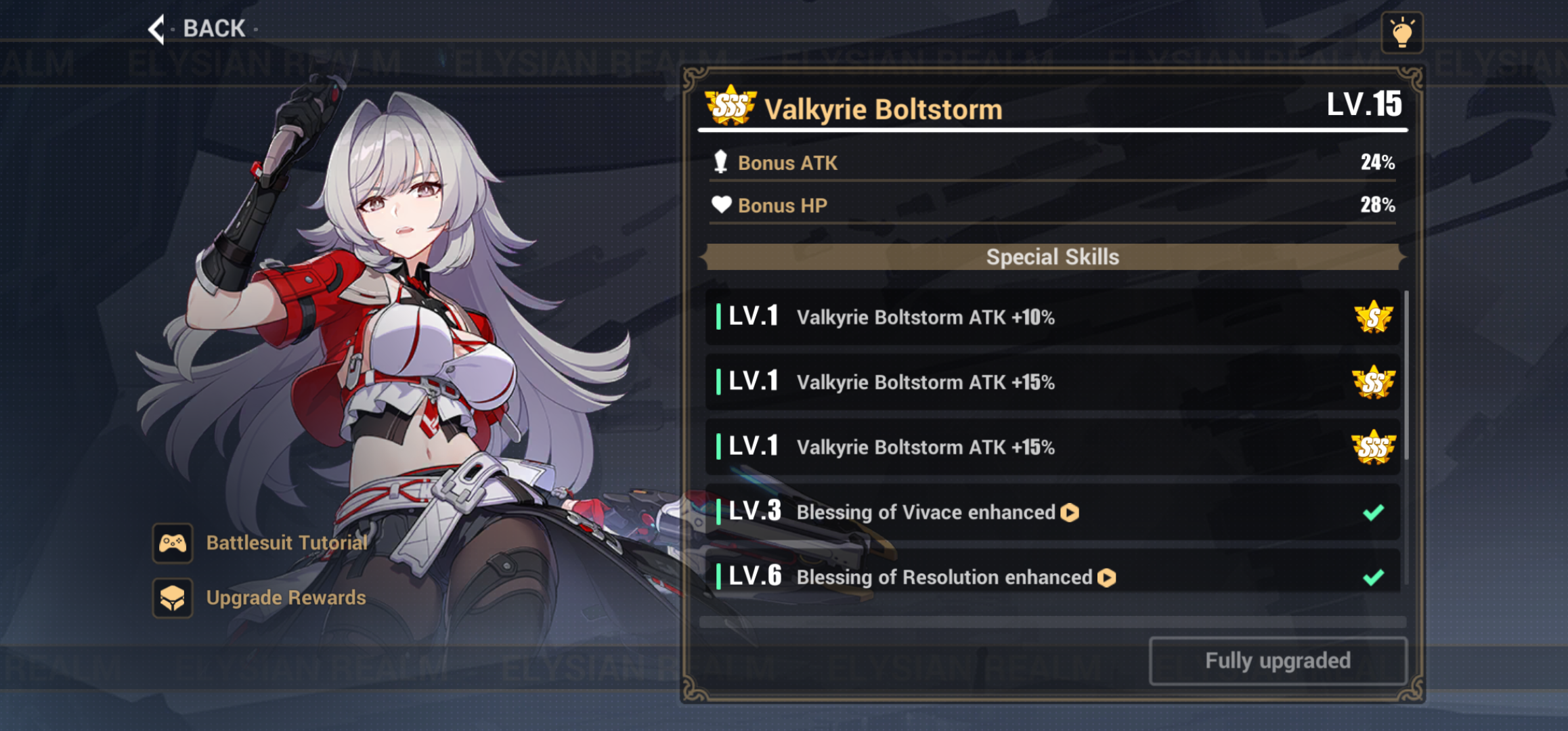 Elysian Realm Character Guide (Valkyrie Boltstorm) Honkai Impact 3rd | HoYoLAB