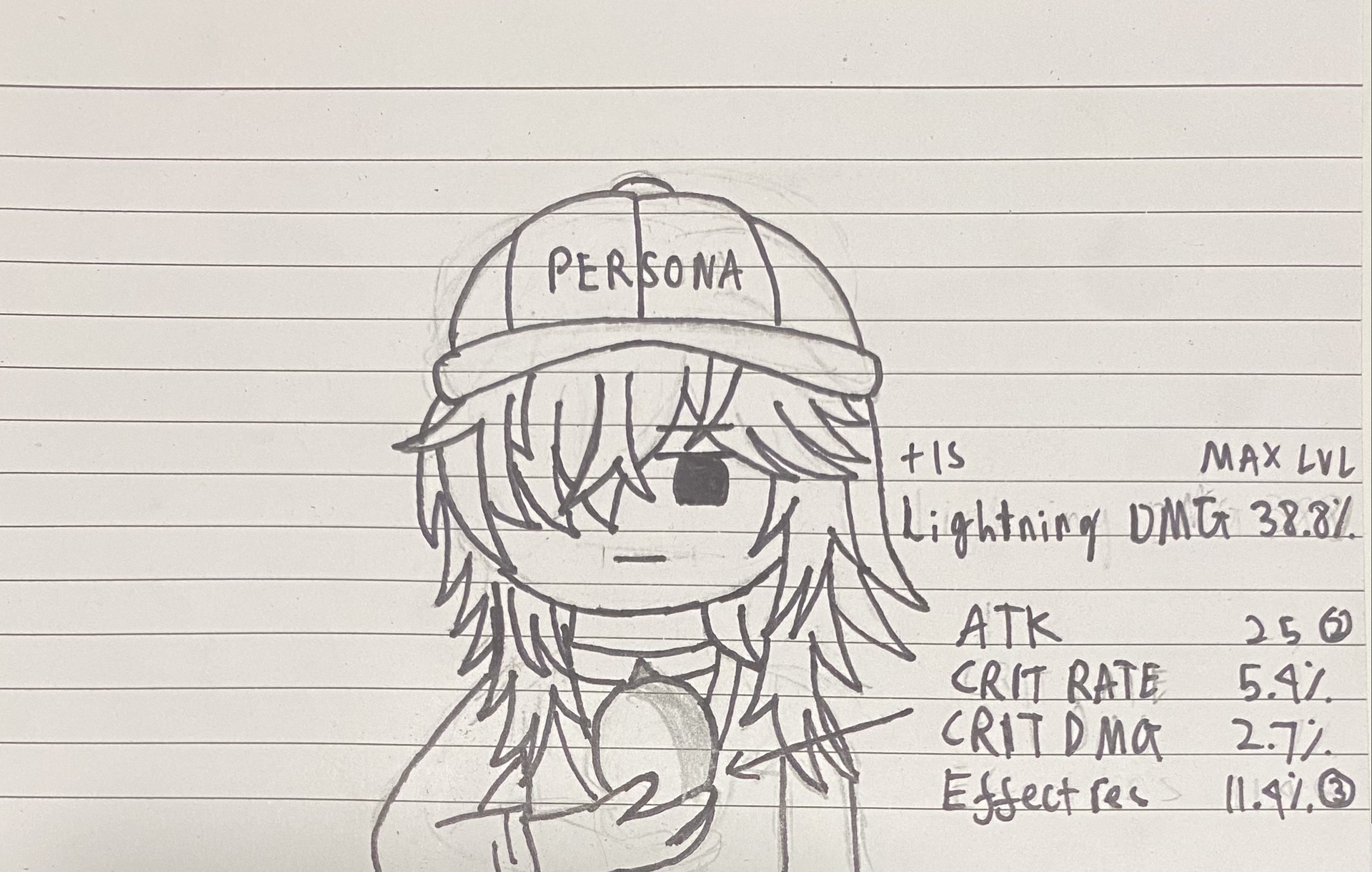 Got tired of thinking of what meme to make of alejandro, so drew jing ...