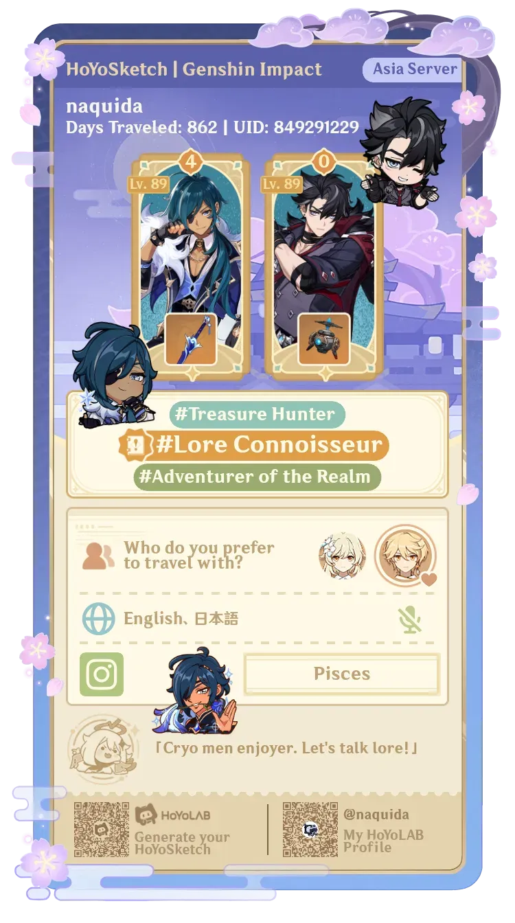 Cryo men!! Genshin Impact | HoYoLAB