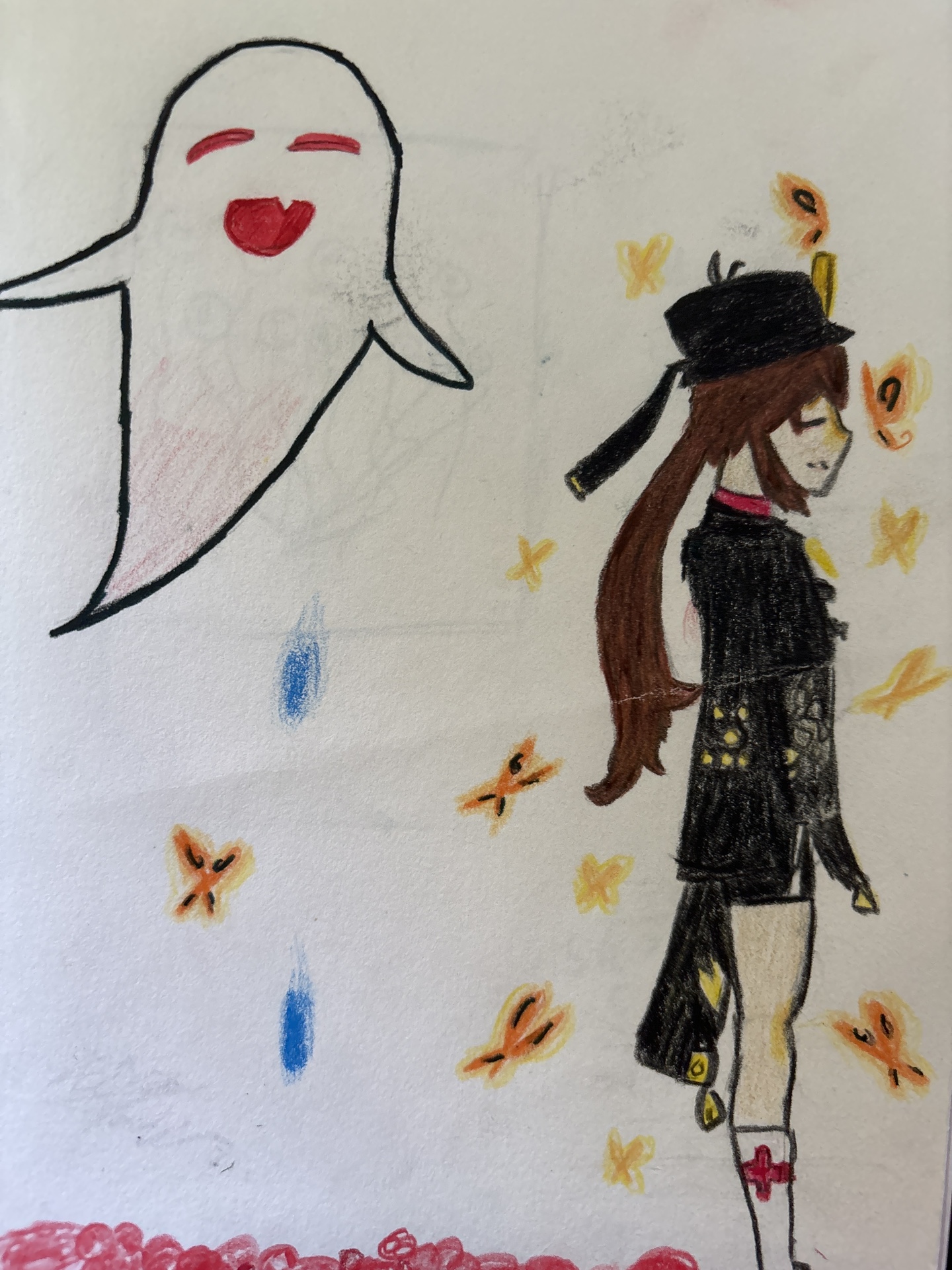 Hu Tao drawing! Genshin Impact | HoYoLAB