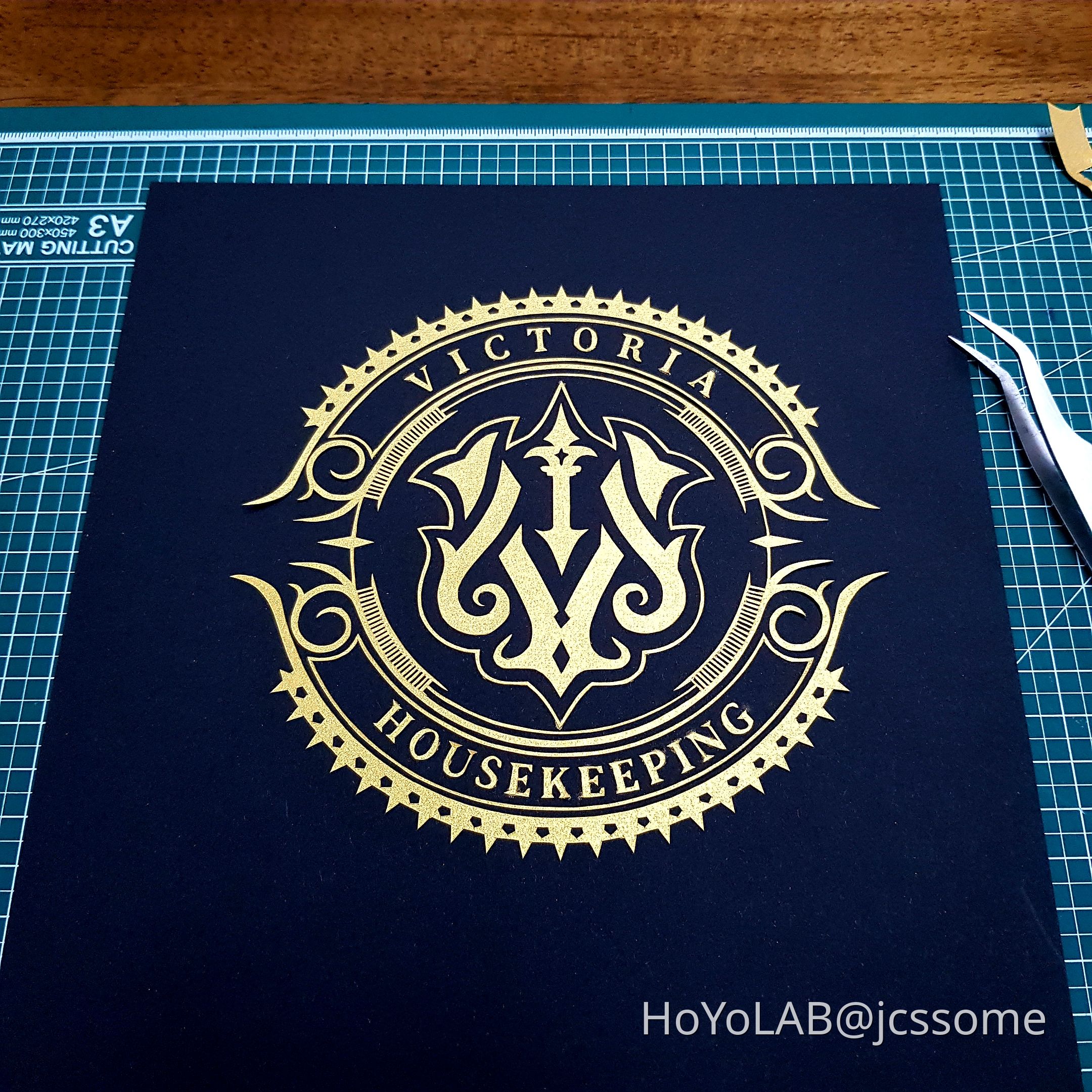 (papercutting) Victoria Housekeeping Zenless Zone Zero | HoYoLAB