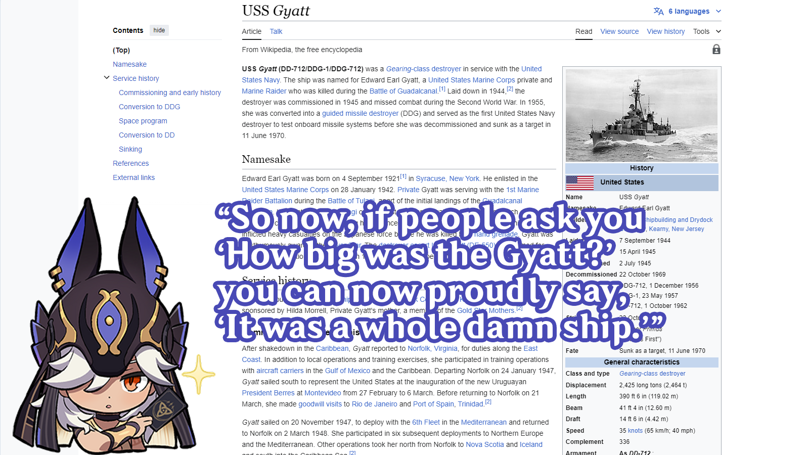 How big was the GYATT? CyKnows. Genshin Impact | HoYoLAB