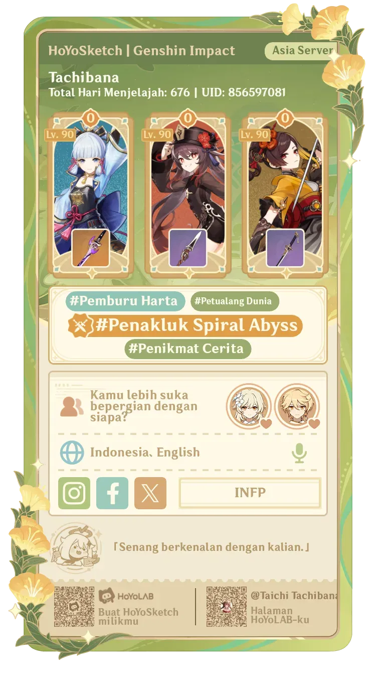 Hello Traveler. Genshin Impact | HoYoLAB