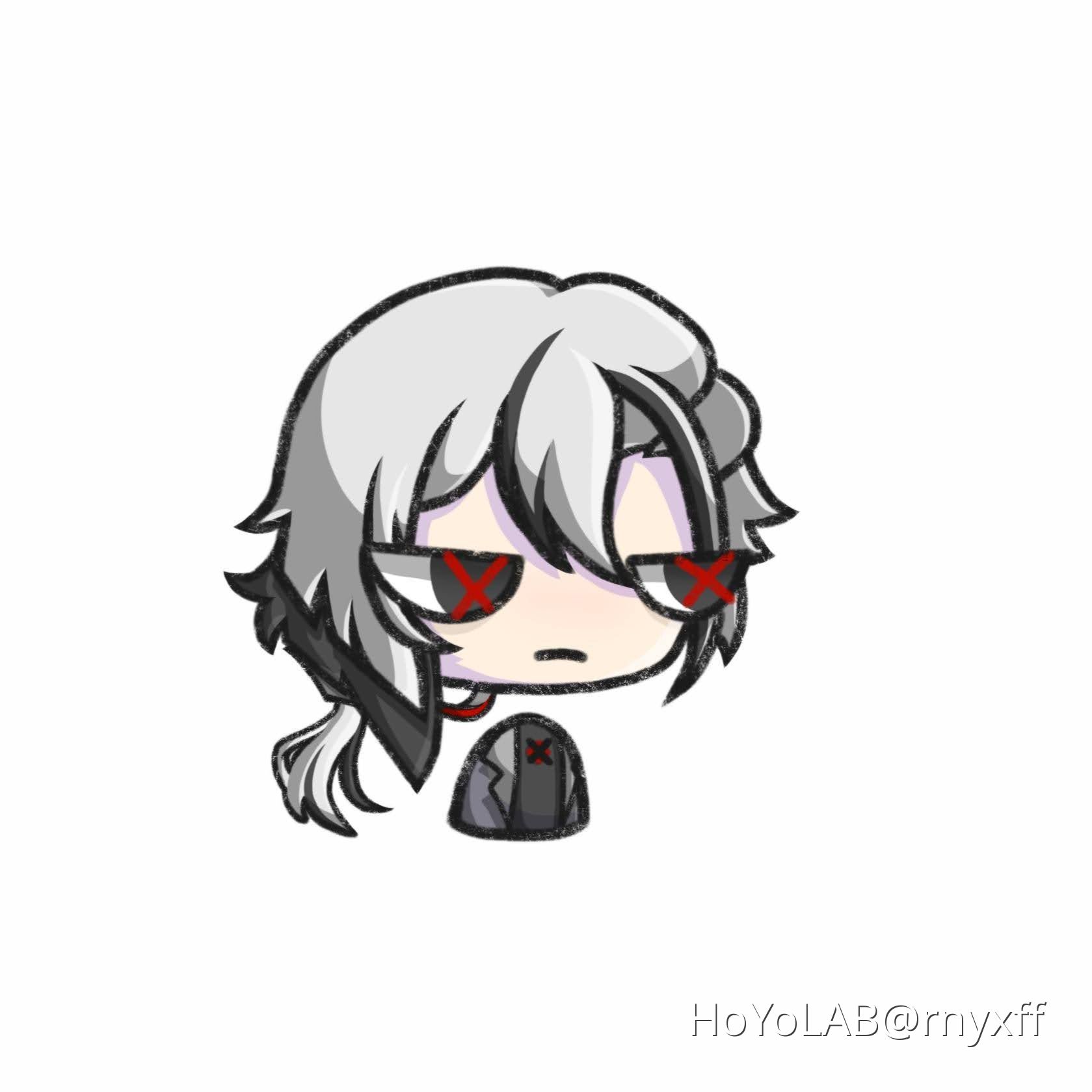 i drew a chibi arlecchino Genshin Impact | HoYoLAB