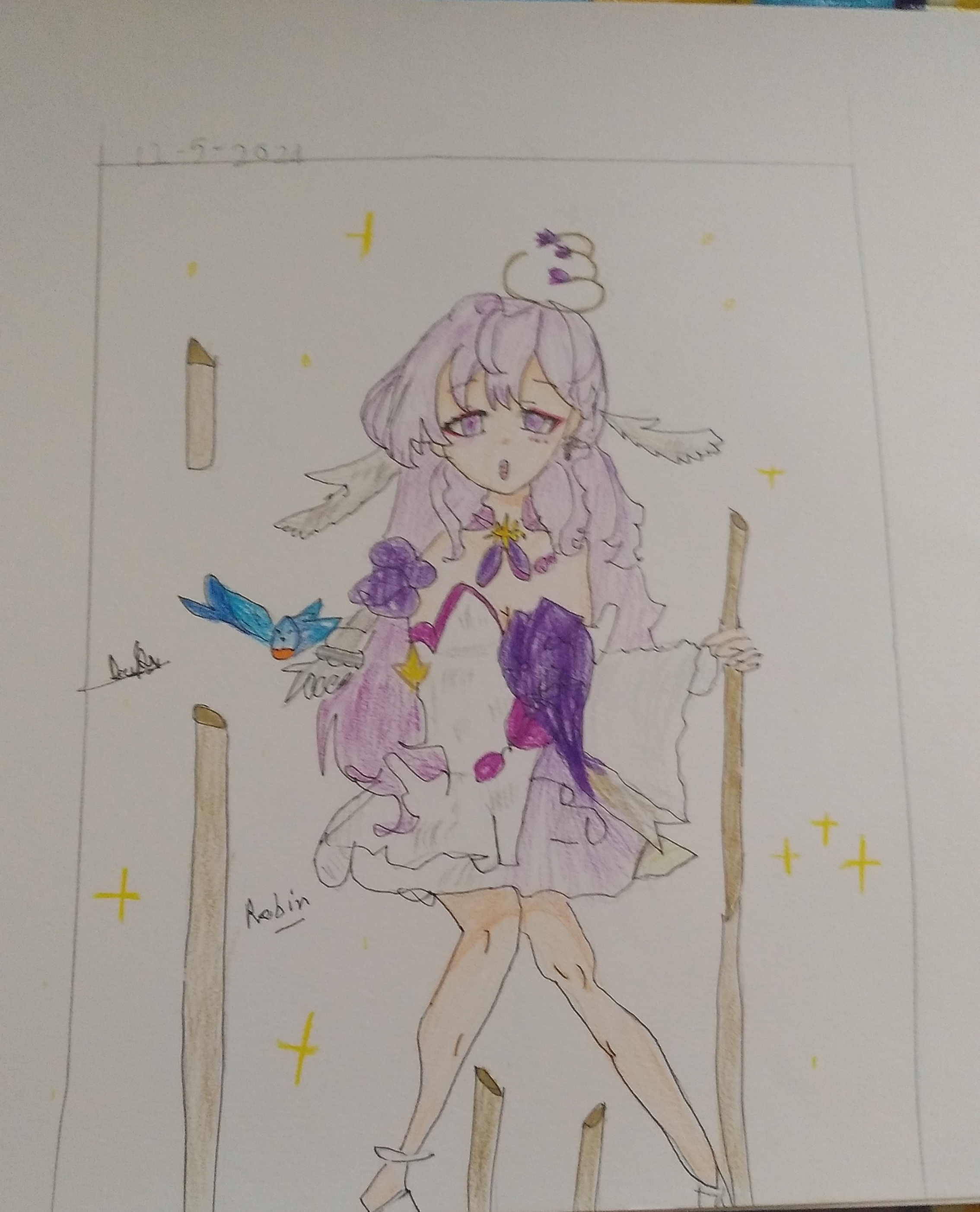 Robin fan art ^ - ^ | ( Splash art) | Honkai : star rail Honkai: Star ...