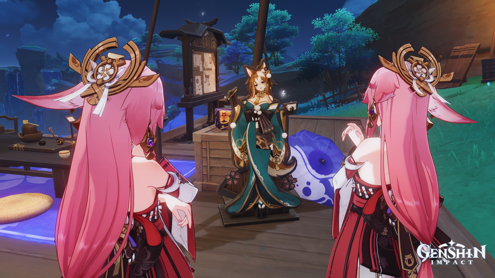 double miko Genshin Impact | HoYoLAB