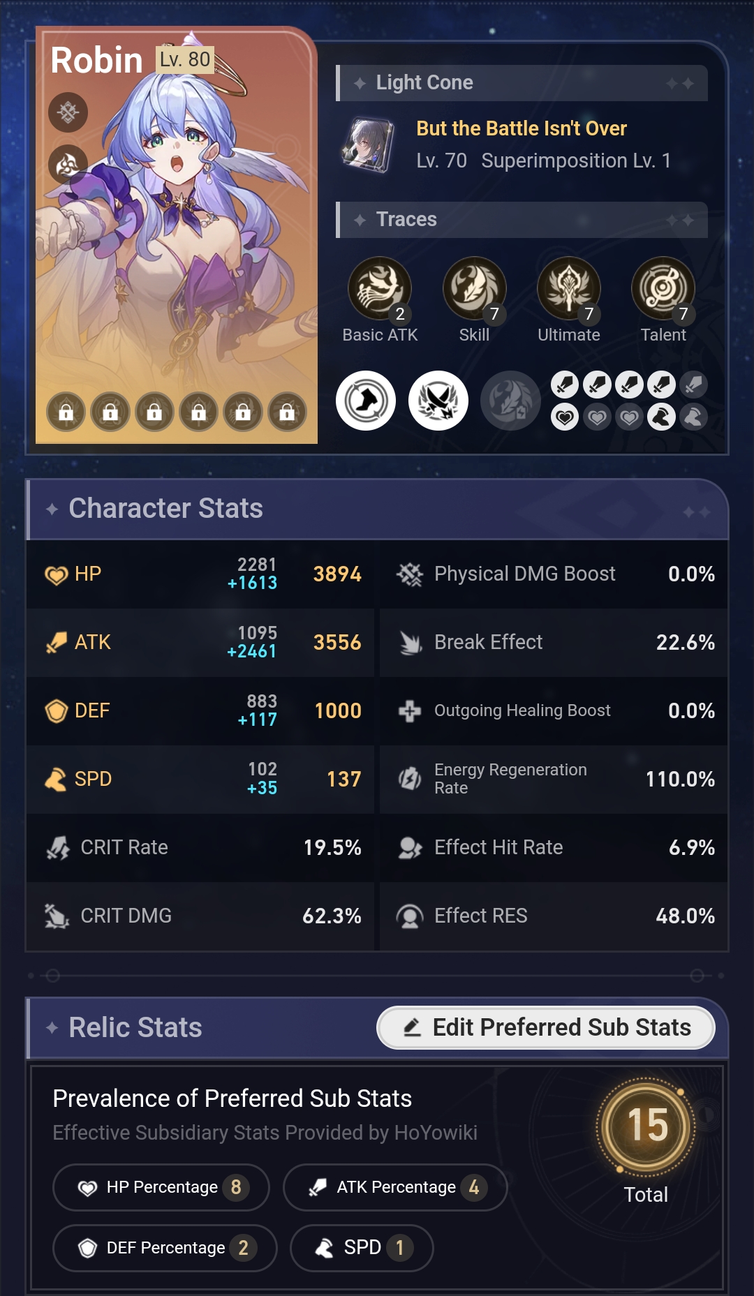 robin build Honkai: Star Rail | HoYoLAB