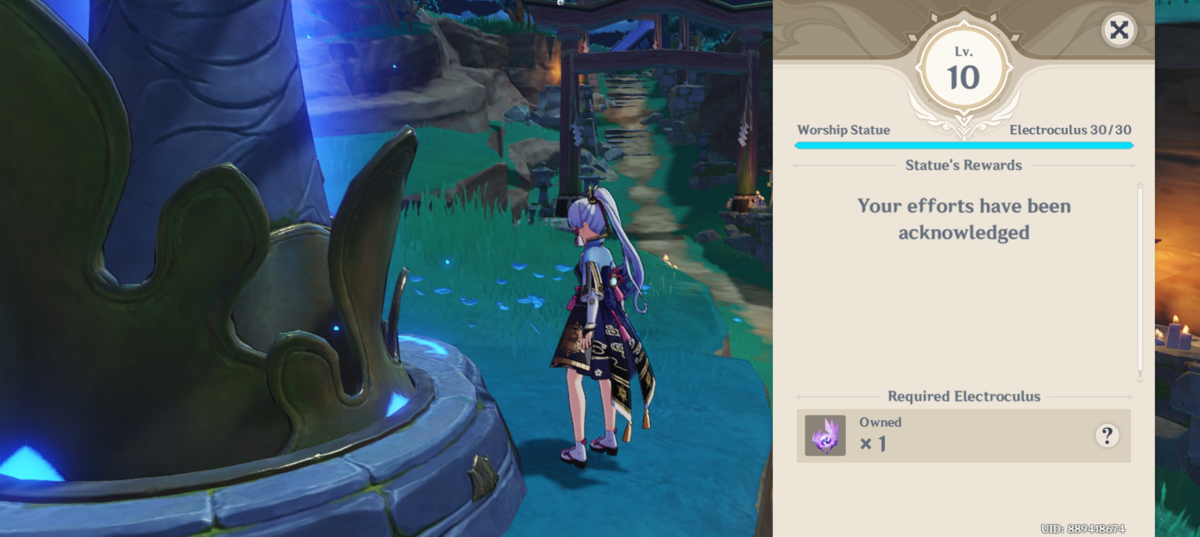 Inazuma statue 🗽 Genshin Impact | HoYoLAB