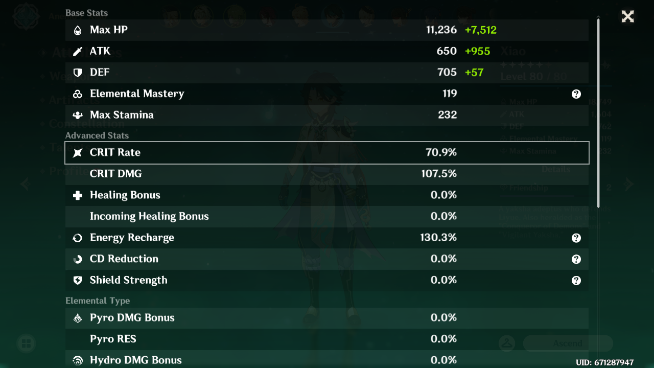 My f2p Xiao build Genshin Impact | HoYoLAB