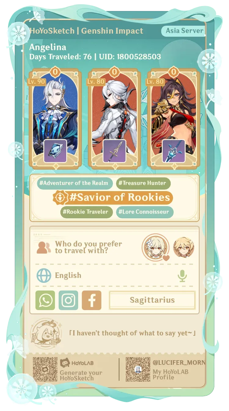 My F2P 5stars Genshin Impact | HoYoLAB