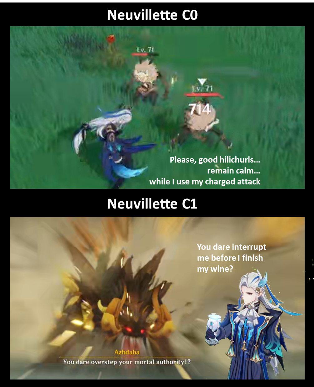 Neuvillette's C1 is the game changer Genshin Impact | HoYoLAB