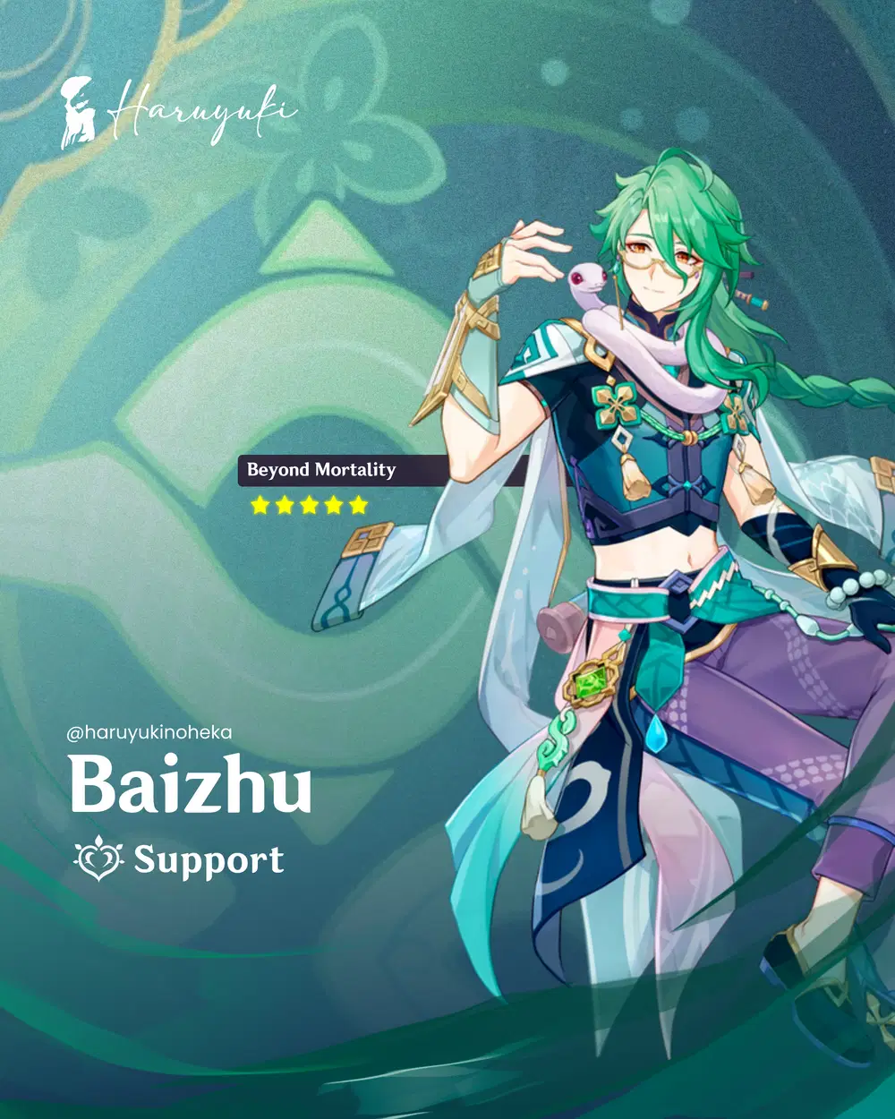 [Version 4.6] Baizhu Build Support ⚕ Genshin Impact | HoYoLAB