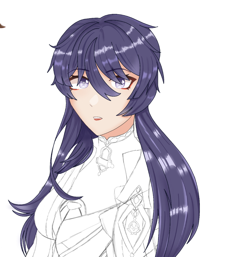 I tried drawing a genderbend Wanderer and omg Genshin Impact | HoYoLAB