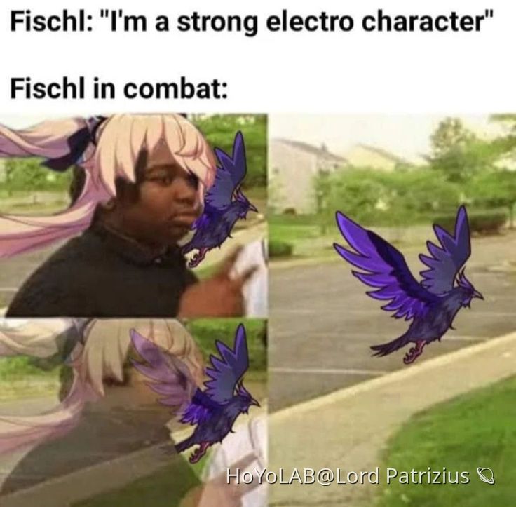 Fischl in combat Genshin Impact | HoYoLAB