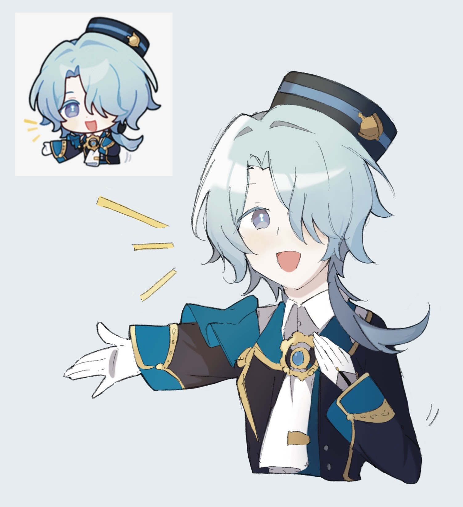 try to draw Misha sticker（╹ ╹） Honkai: Star Rail | HoYoLAB