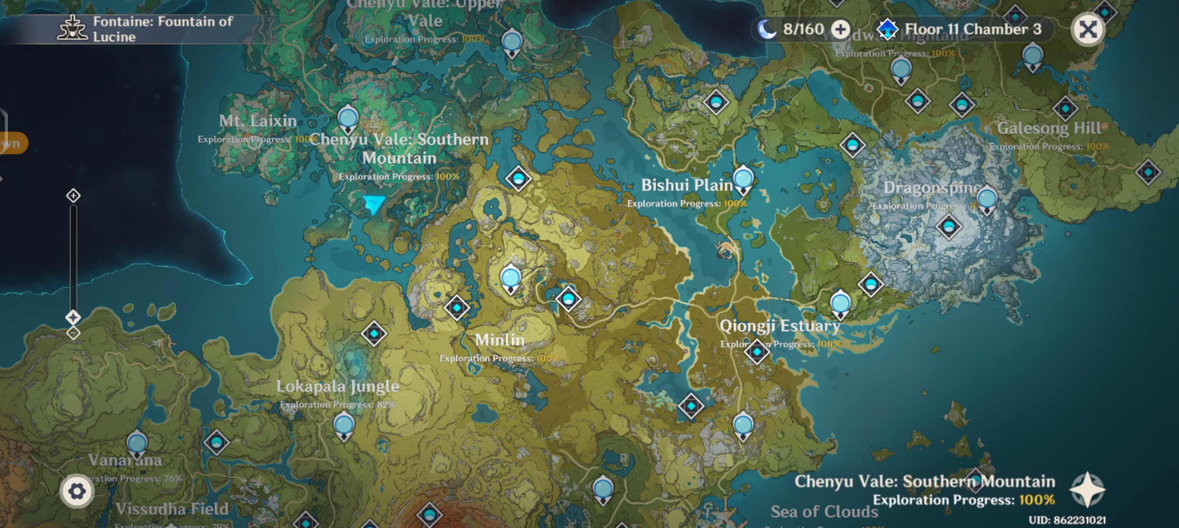 Completed Liyue Exploration in just 2 weeks. I can finally touch grass ...