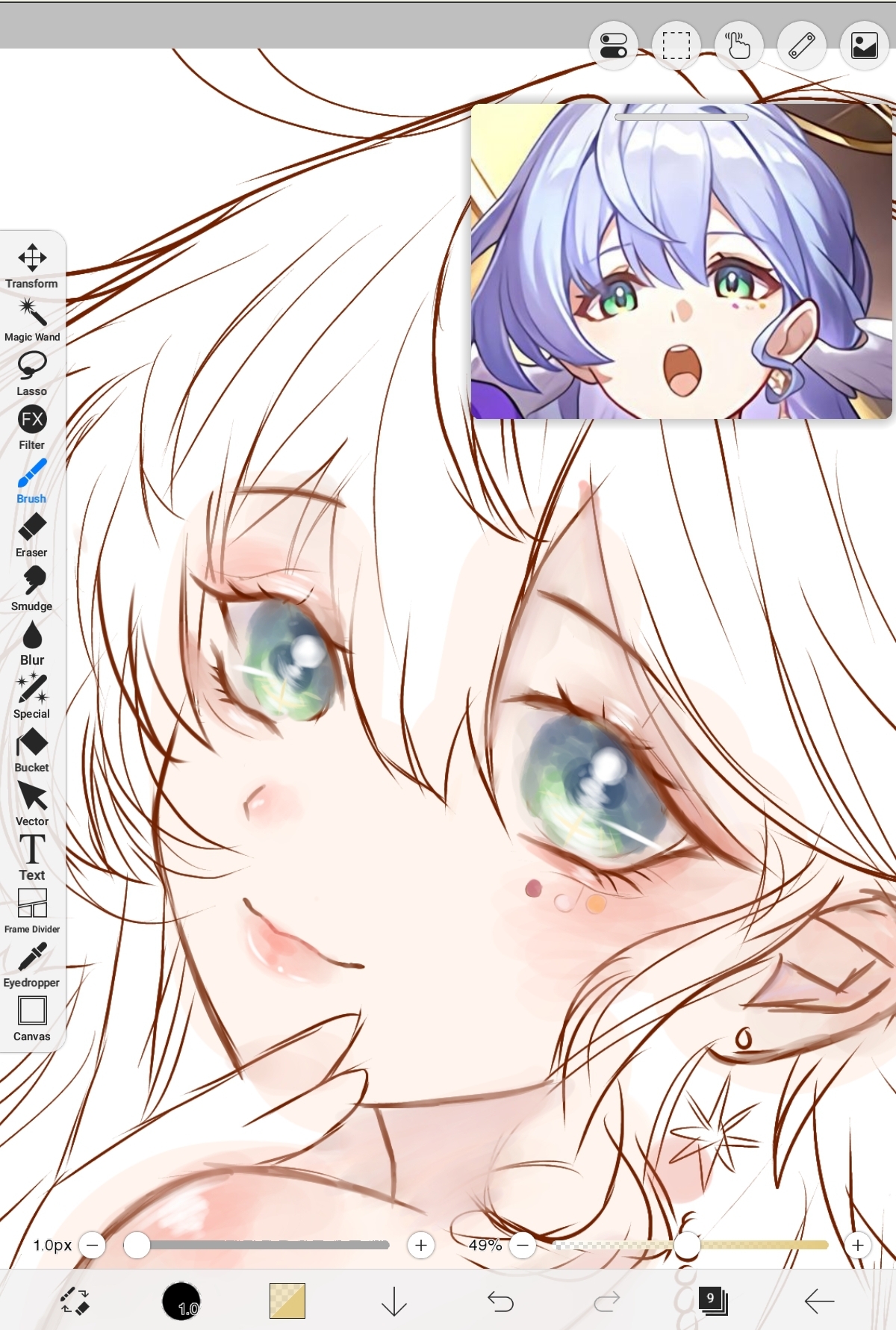 old Robin drawing after my artblock- Honkai: Star Rail | HoYoLAB