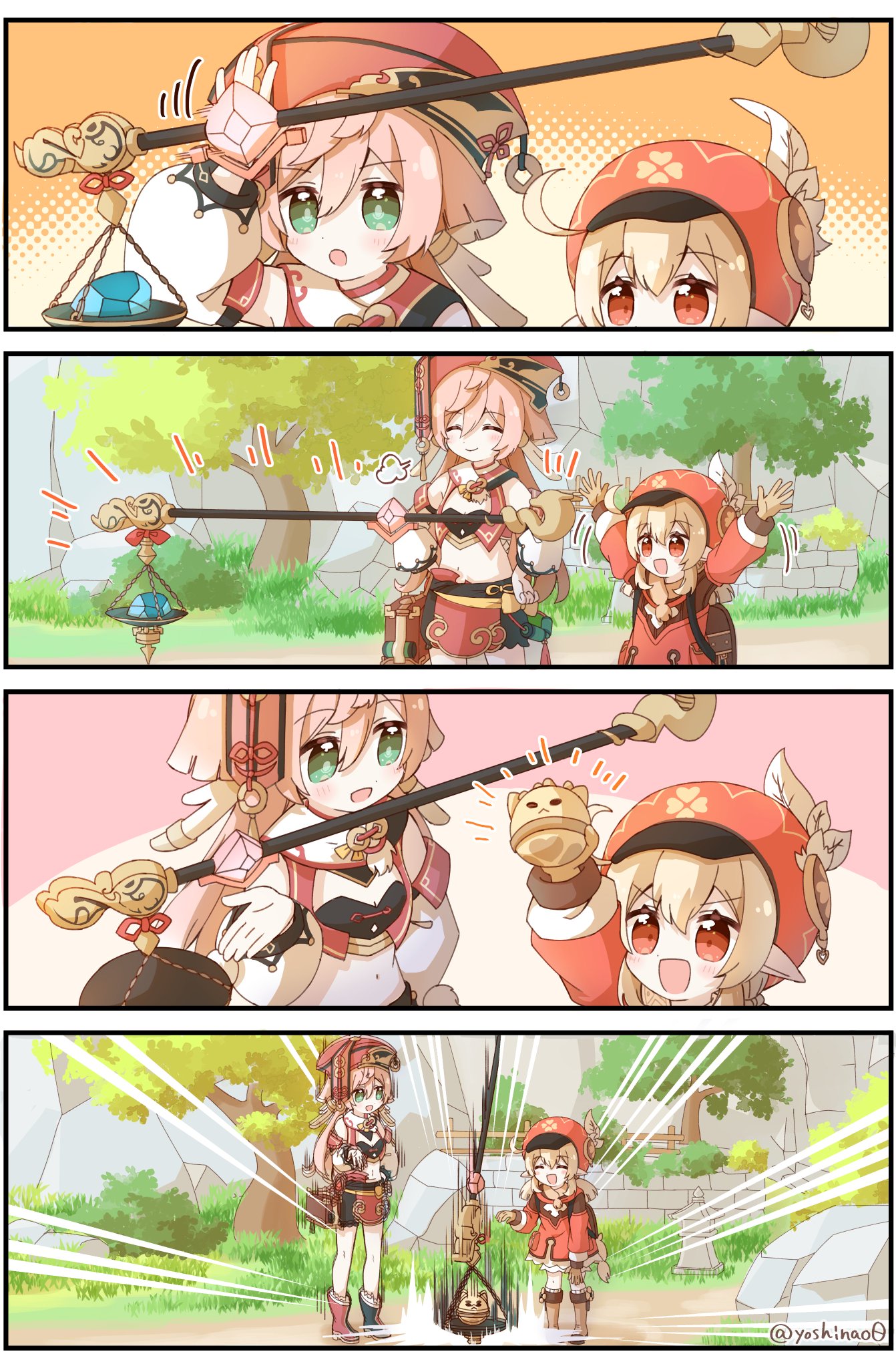 Some more Klee love!... and I was told to bring in Yanfei. I don't ...