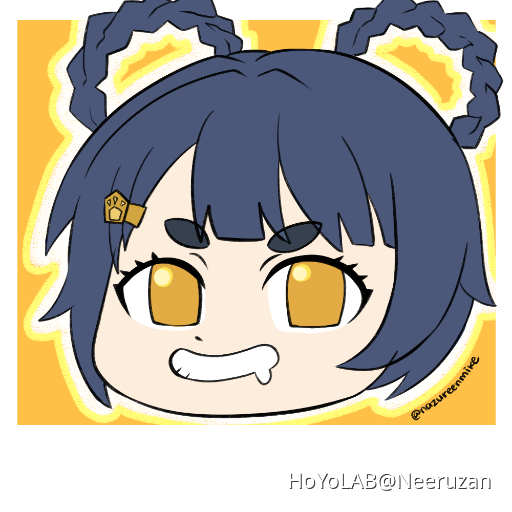 Day 217 until I reach Level 12: Simple chibi of Xiangling! Genshin ...