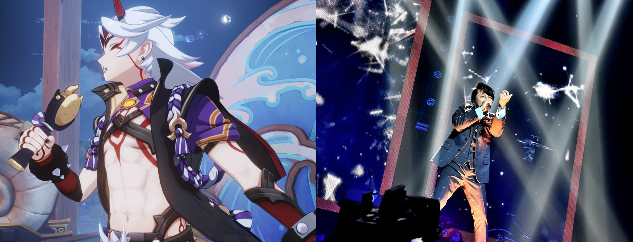 Genshin has now had a literal rock star perform in game! To whoever cast T.M.Revolution as Itto ...