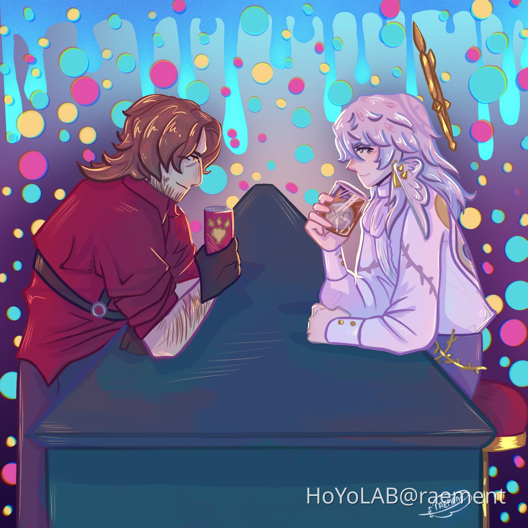 Penacony Gala - Gallagher and Sunday Honkai: Star Rail | HoYoLAB