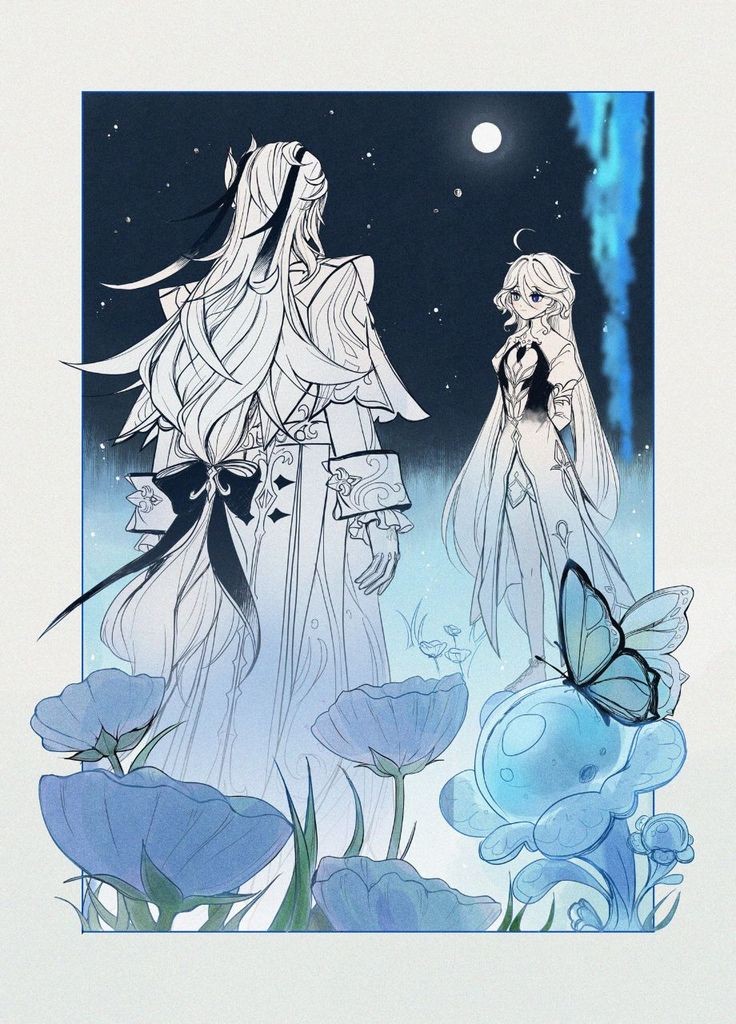 Neuvillette and Focalors Genshin Impact | HoYoLAB