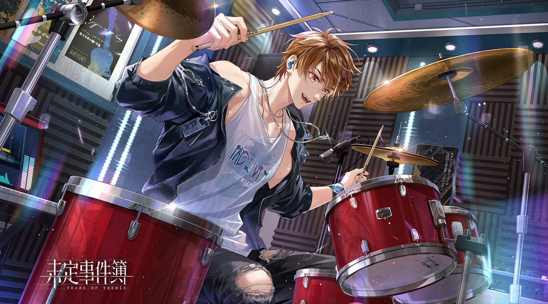 Drummer Luke looks so HOT! Tears of Themis | HoYoLAB