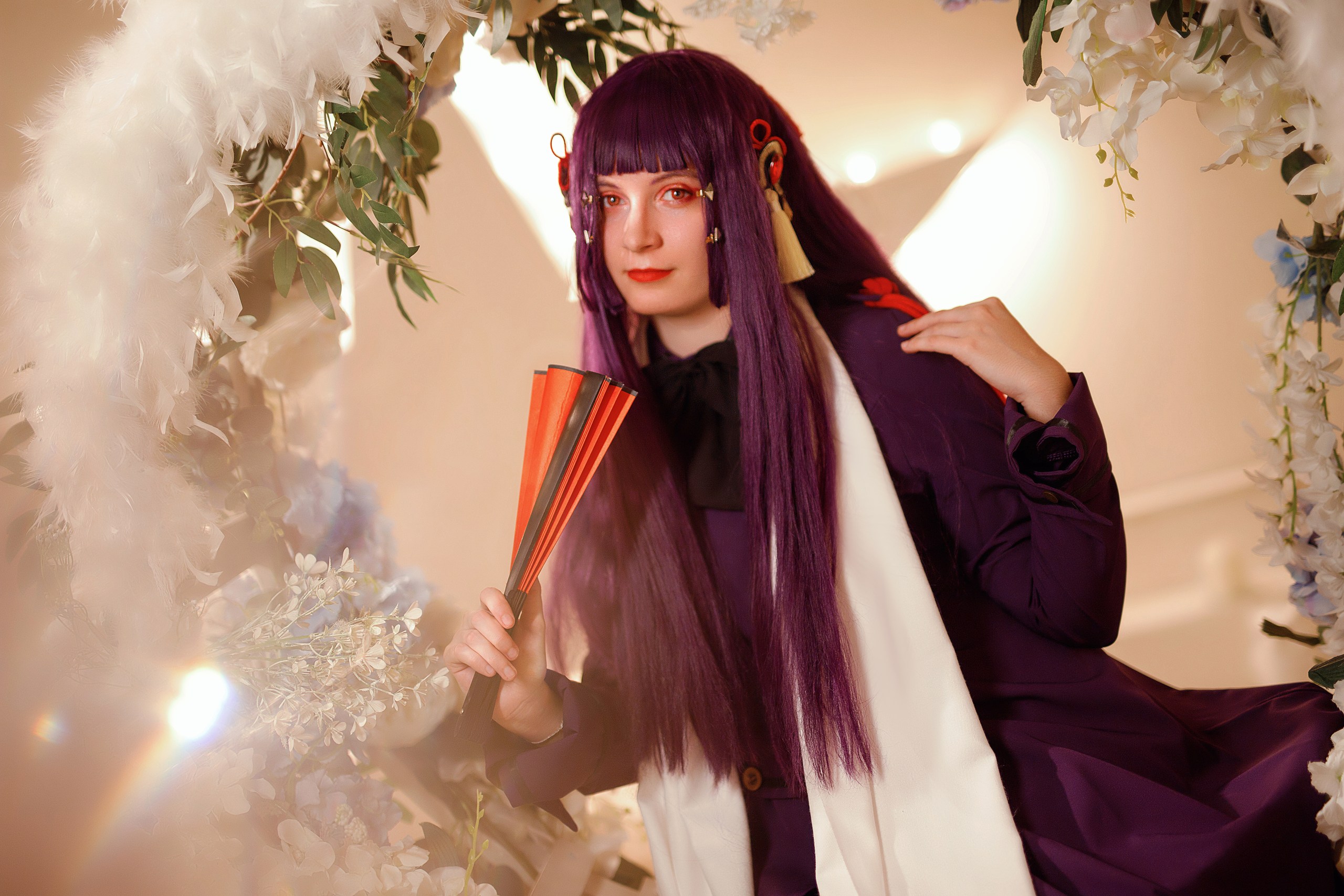 Modern lovely Yunjin cosplay~ Genshin Impact | HoYoLAB