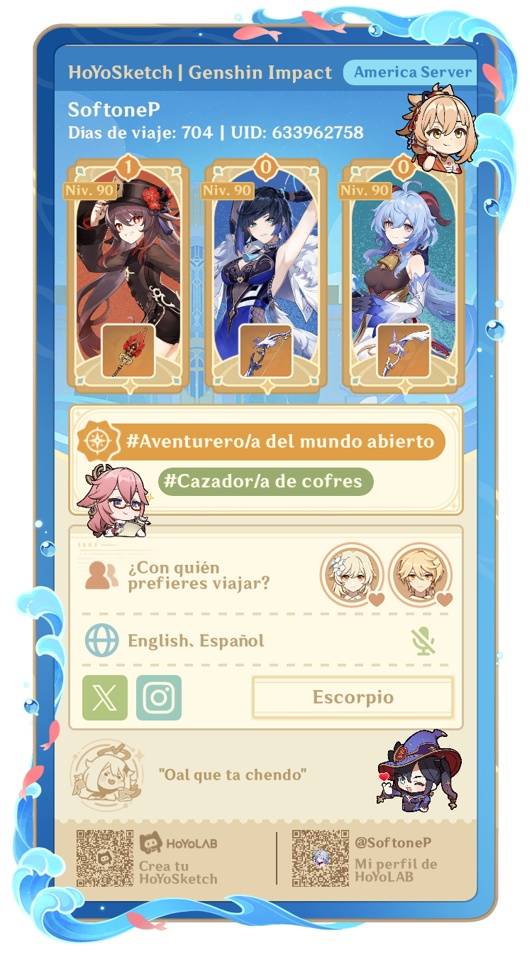 HoYo Sketch Genshin Impact | HoYoLAB