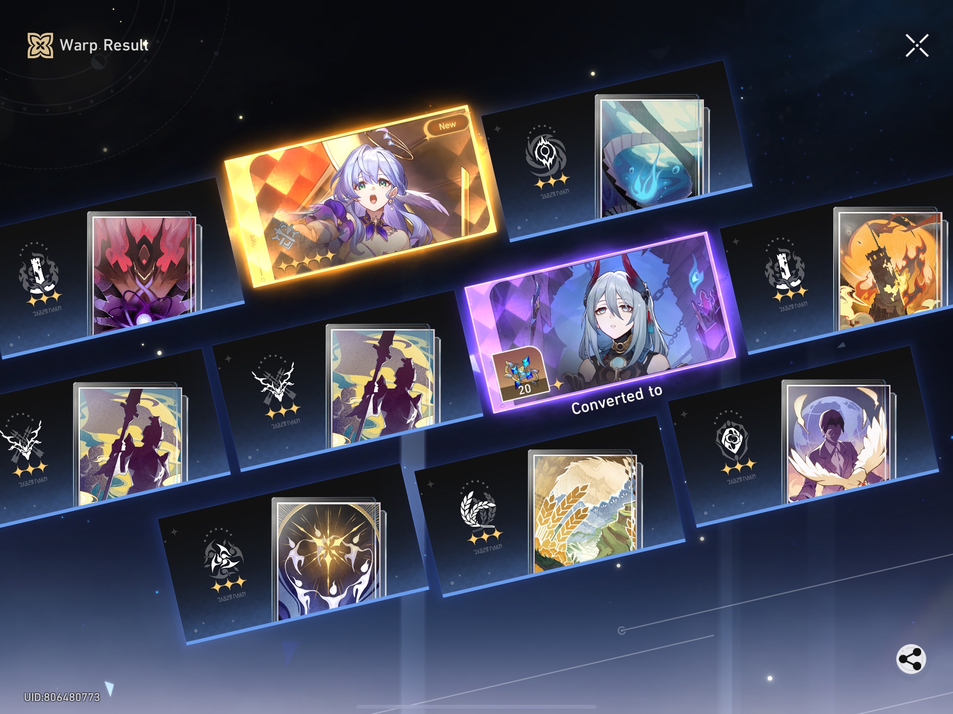 Got over 80 pulls of E0 Robin and lost a 50/50 and now 50 pulls with E1 Topaz?! Honkai: Star ...