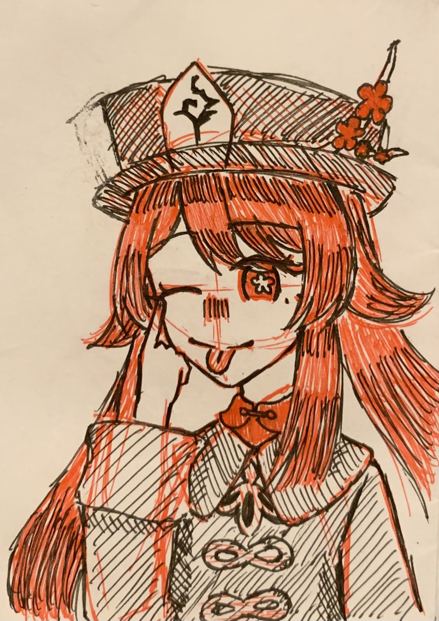 Drawing HuTao Genshin Impact | HoYoLAB