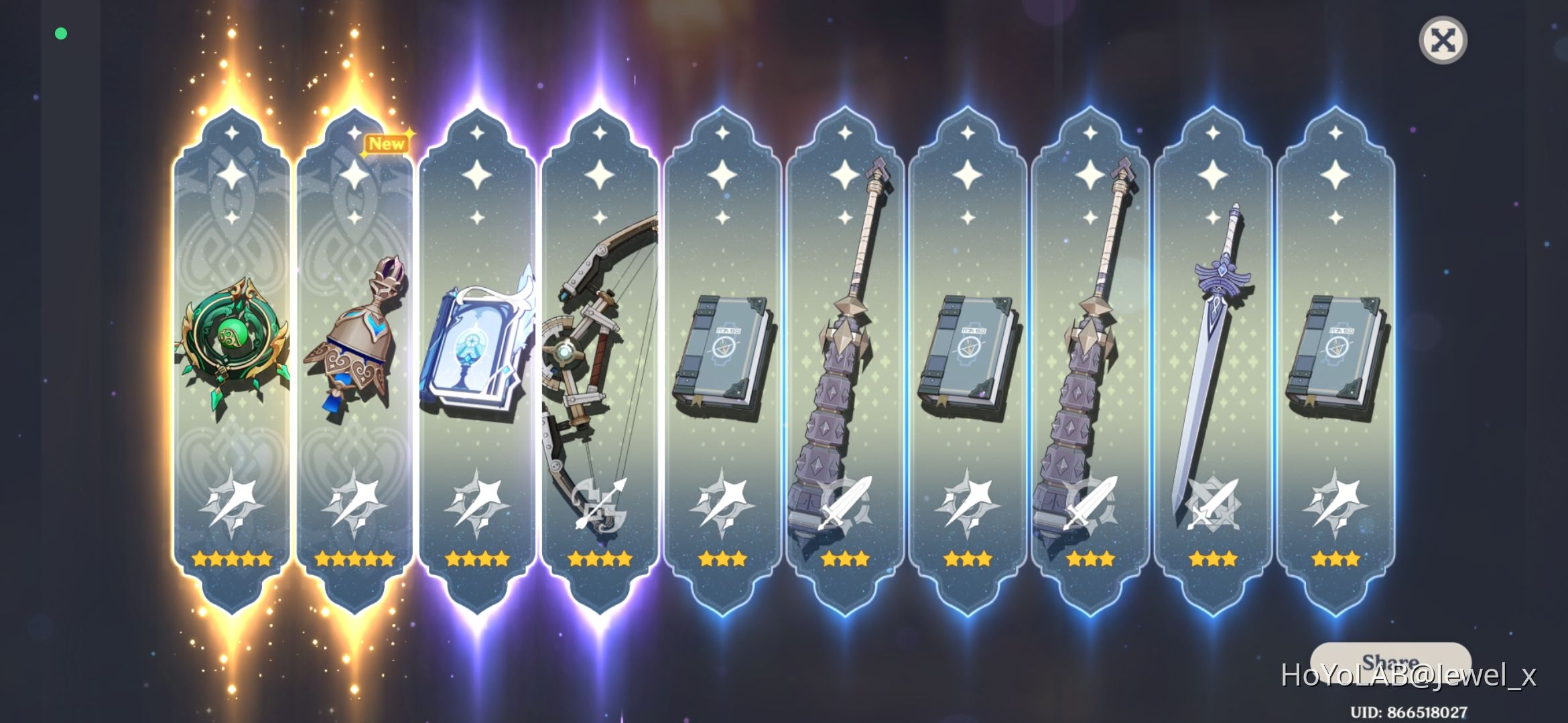 finally got wanderer's weapon after spending 117 wishes ☠️ Genshin ...