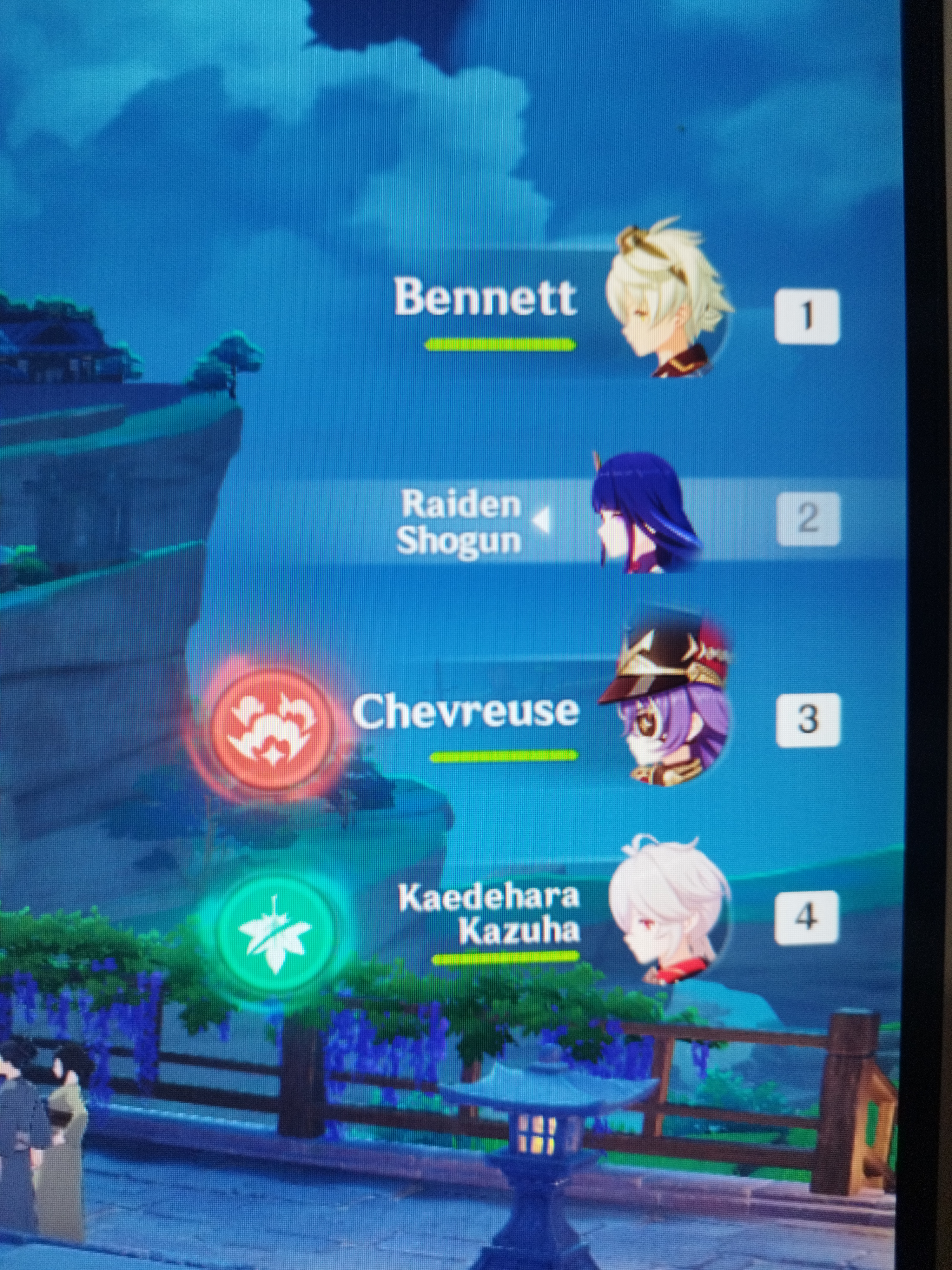 Fan badge posting / Team comp help for 1M Raiden burst damage showcase ...