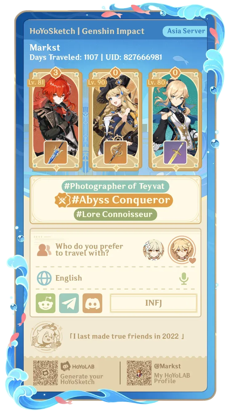 The 3rd main character I use is quite competitive. Genshin Impact | HoYoLAB