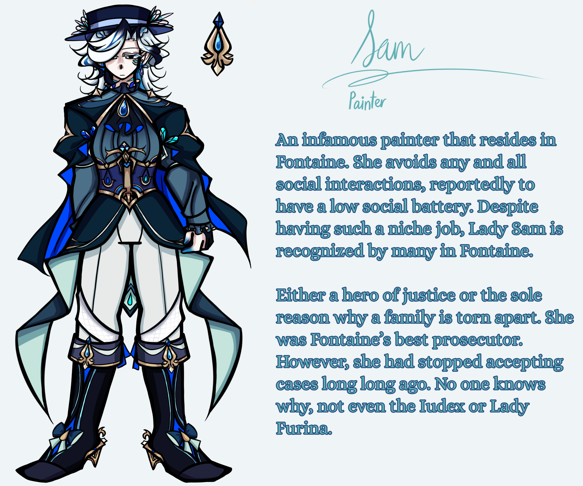 Lady Sam (Genshin OC) Genshin Impact | HoYoLAB