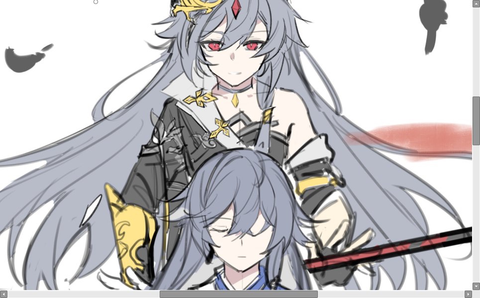 Senti and Fu Hua🪷💗 Honkai Impact 3rd | HoYoLAB