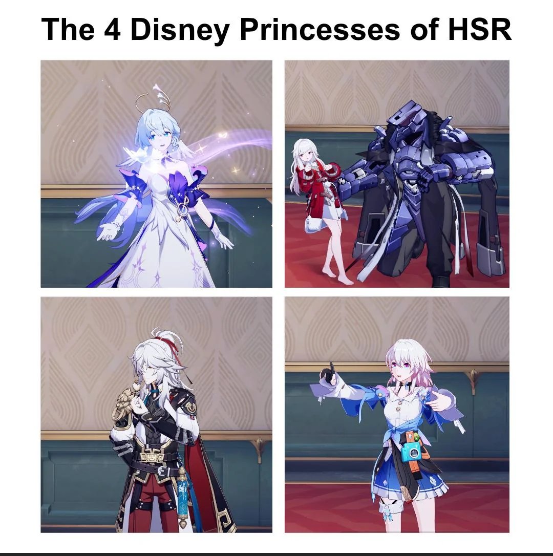 HSR Disney princesses Honkai: Star Rail | HoYoLAB