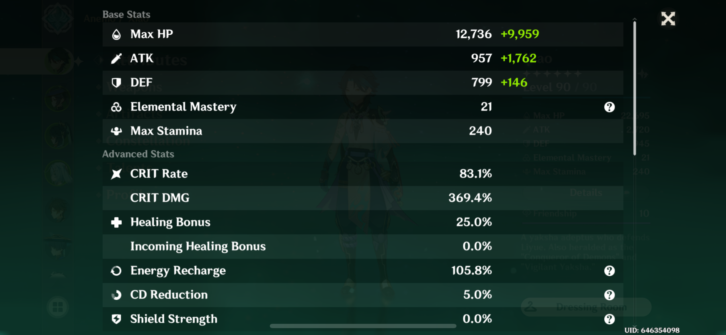 Good crit ratio? Genshin Impact | HoYoLAB
