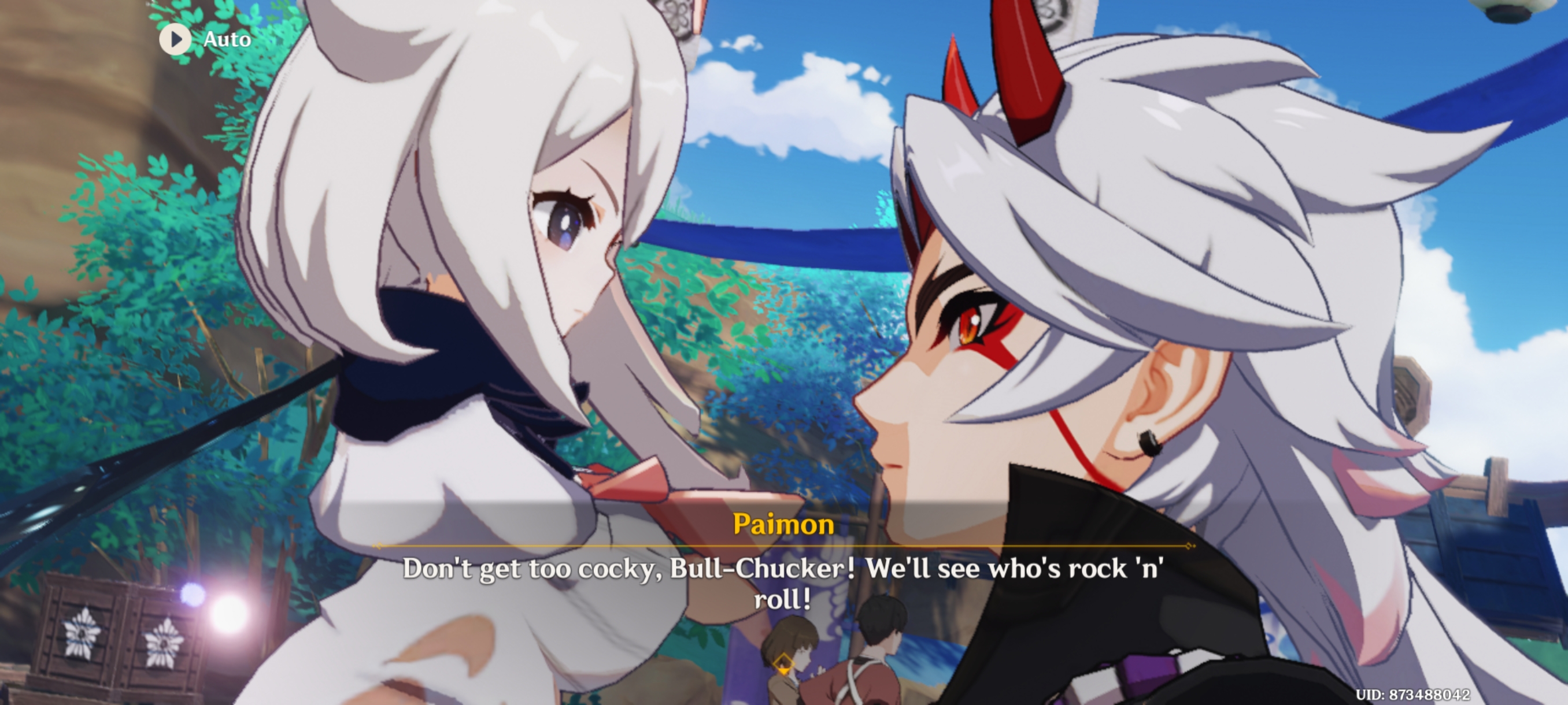 Iridescent Arataki Itto Event & Hidden Lore by Raiden Ei & Yae Miko ...