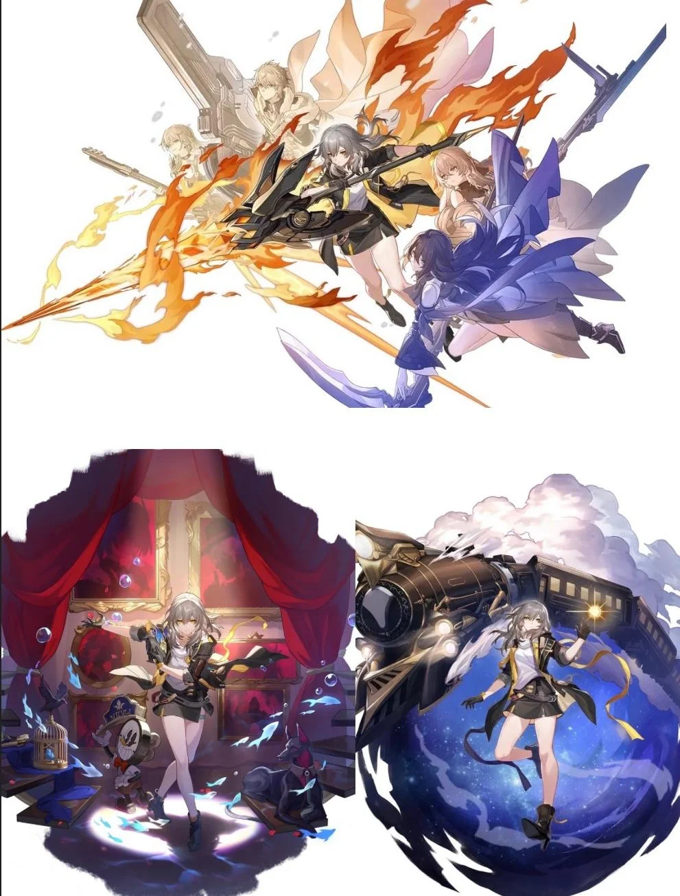 Which Trailblazer splash art looks the best?? Honkai: Star Rail | HoYoLAB