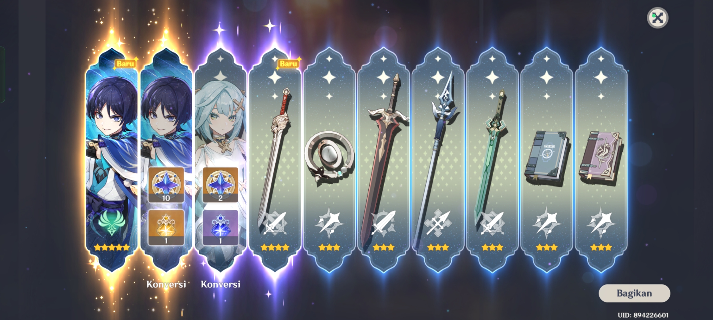 How my pulls went Genshin Impact | HoYoLAB